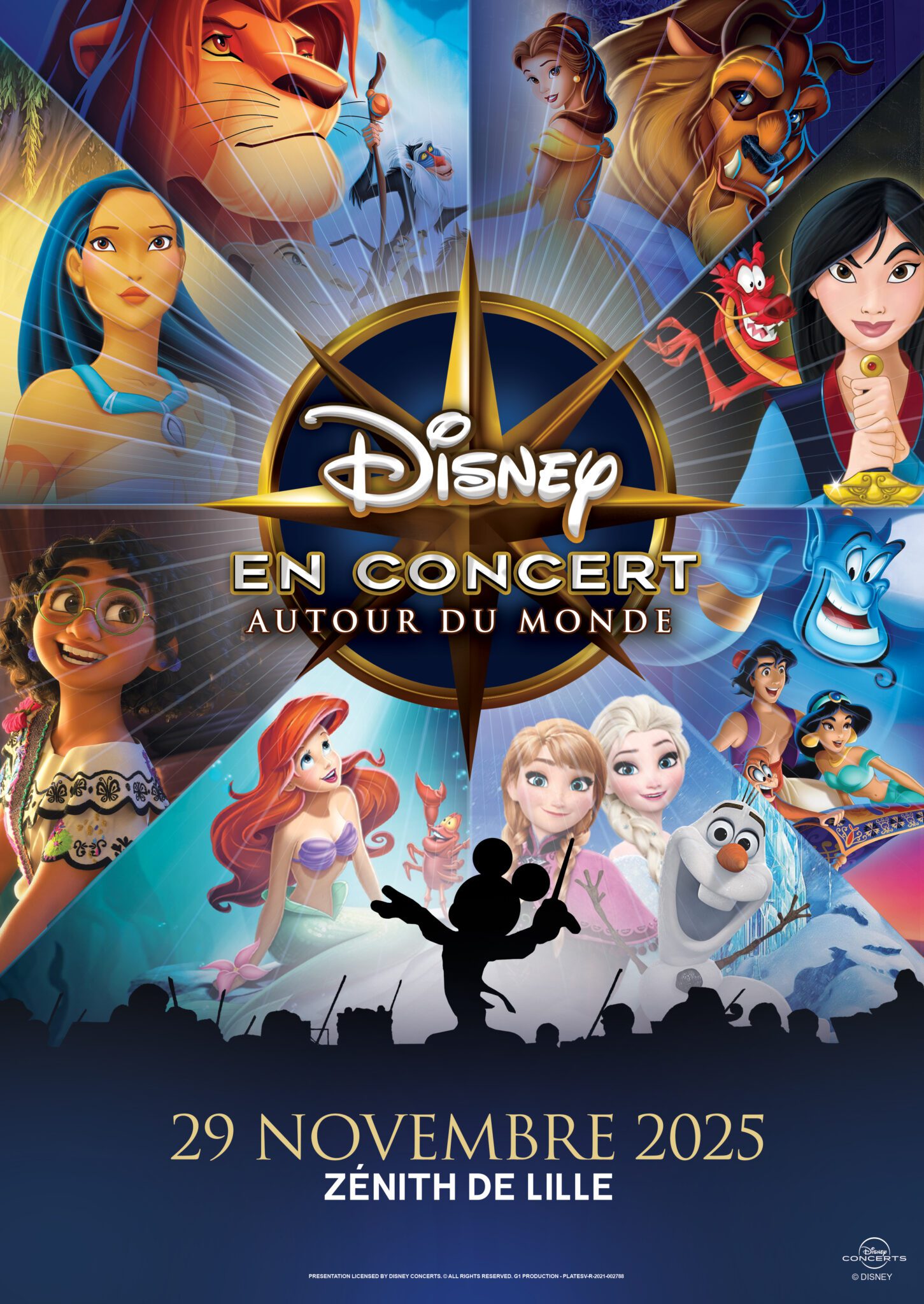 Disney sur Glace : un monde de rêves - Zénith de Lille