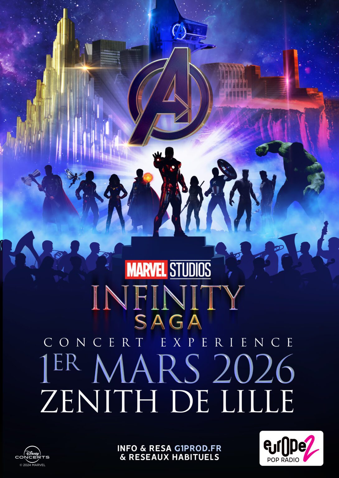 Programmation - Zénith de Lille